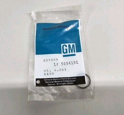 GENUINE GM 5694191 STEERING COLUMN LOCK PLATE RETAINING RING 1984-2020 ...