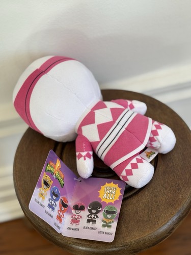 Pink Power Rangers Plush With Tags Toy Factory Doll Figure Hasbro 7" | eBay