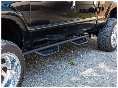 Havoc HS2 Steps Black Truck Hoop Steps Fit 07-18 Jeep Wrangler JK 2 Dr ...