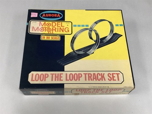 1960s AURORA SLOT CAR LOOP THE LOOP SET UNUSED IN THE BOX LOT #X41 | eBay