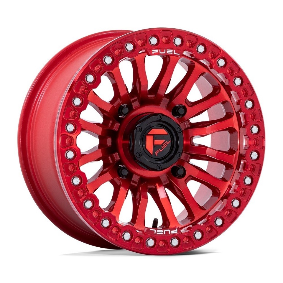 Fuel Rincon Beadlock 15" Wheels Red 30" Bogger Tires Textron Wildcat XX ...