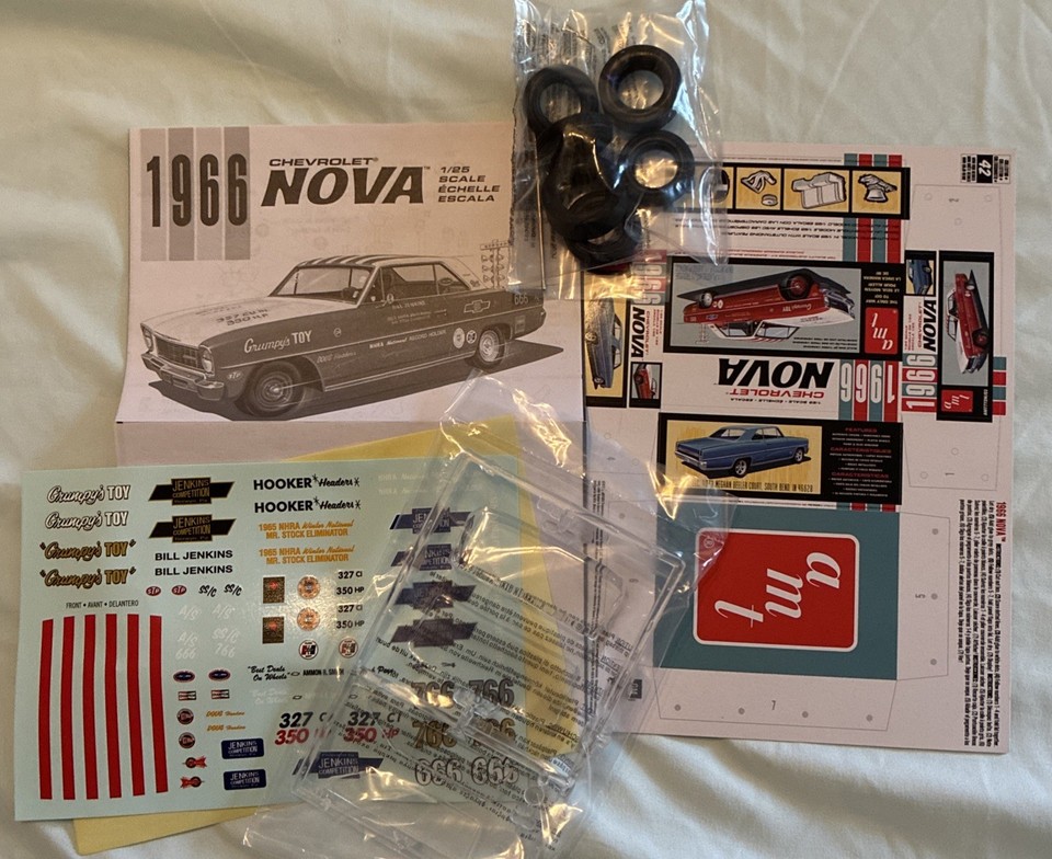 AMT 1966 Chevrolet Nova. “Grumpy's Toy”. 1:25. #AMT772M/03. | eBay