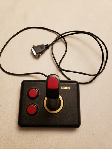 Advanced Gravis Vintage Analog 15-Pin Joystick Controller for PC Dos ...