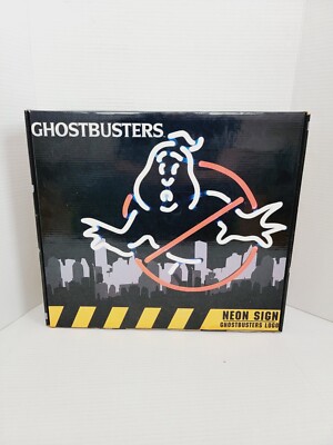 Rare 2010 Ghostbusters Logo Light-Up Neon Sign Diamond Select Toys ...