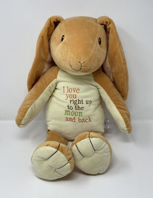 Guess How Much I Love You Bunny Plush I Love You Right Up To The Moon ...
