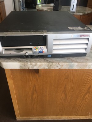 Computer Tower Microsoft Windows XP COMPAQ. Parts Only | eBay