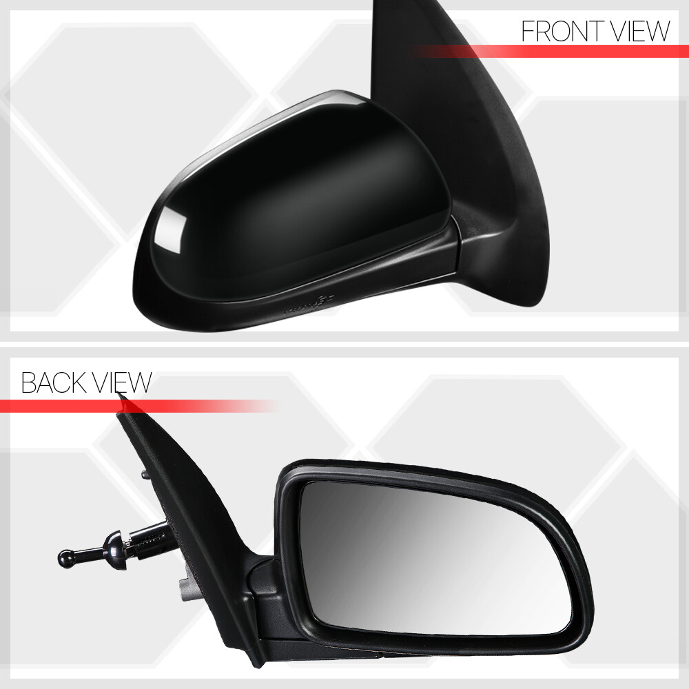 [Right]Passenger Side Manual Foldable OE Replacement Mirror for 07-11 ...