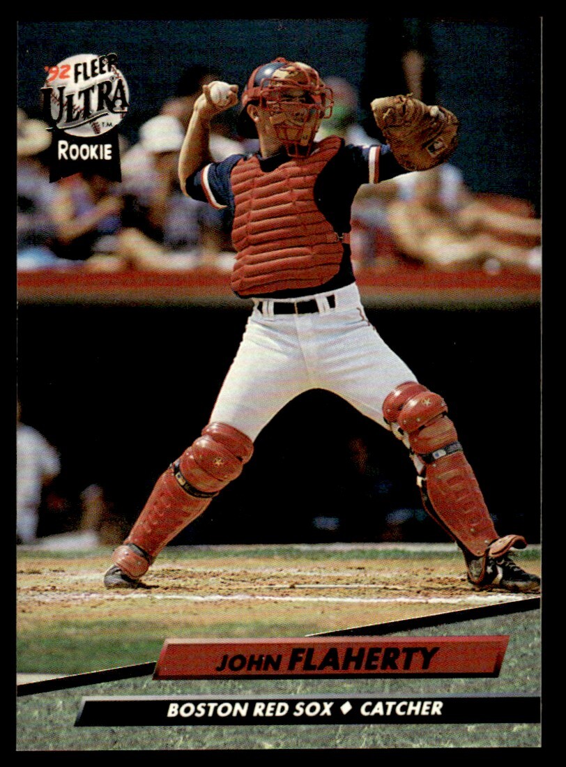 1992 Fleer Ultra #313 John Flaherty Rookie Boston Red Sox | eBay