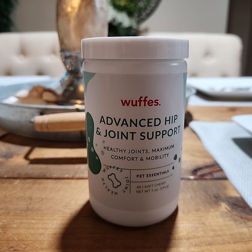 Wuffes Advanced Hip & Joint Support Soft Chews 60 Count EXP 10/2025 ...