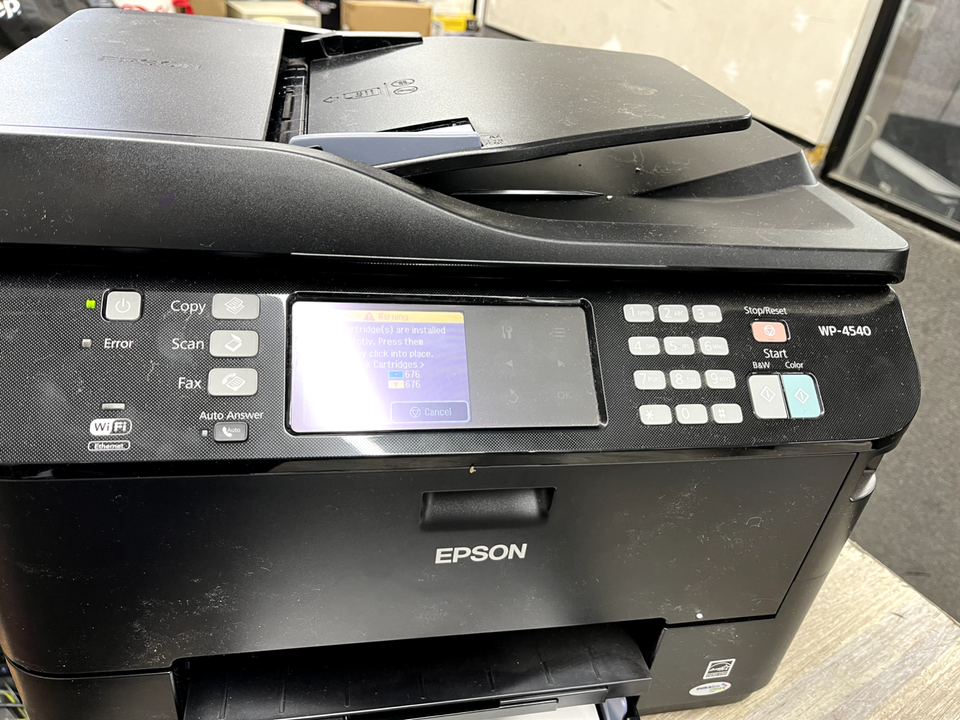 Epson WorkForce Pro WP-4530 All-In-One Inkjet Printer TESTED w/box ...