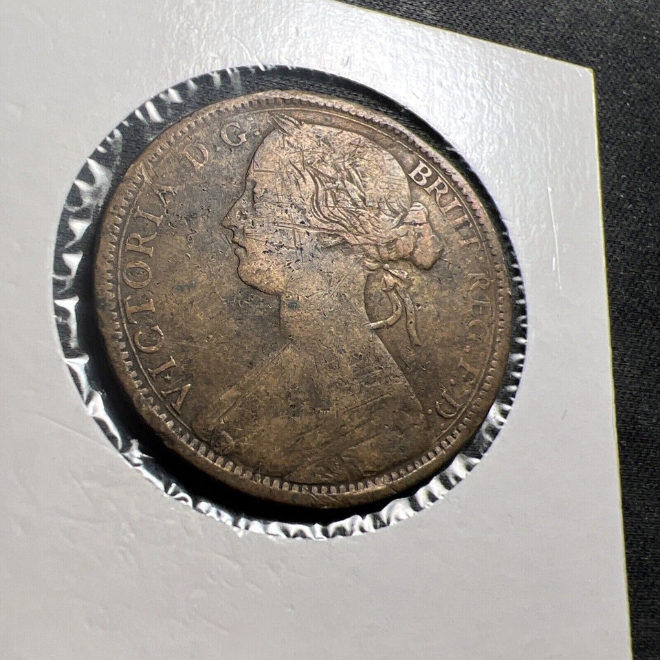 1862 Great Britain Large Penny 1 Penny Z4747 | eBay