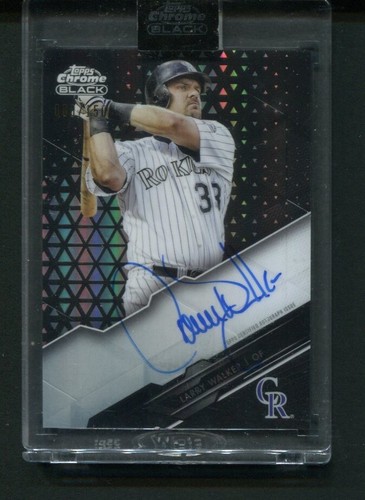 2020 Topps Chrome Black Larry Walker Auto Autograph 60/150 | eBay