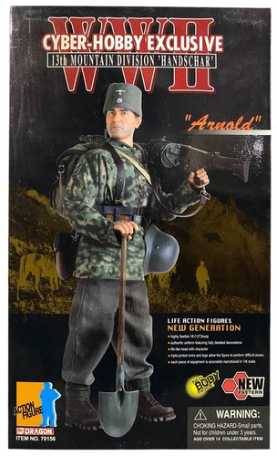 Dragon Cyber-Hobby 13th Mountain Division Handschar Arnold 1:6 Figure ...