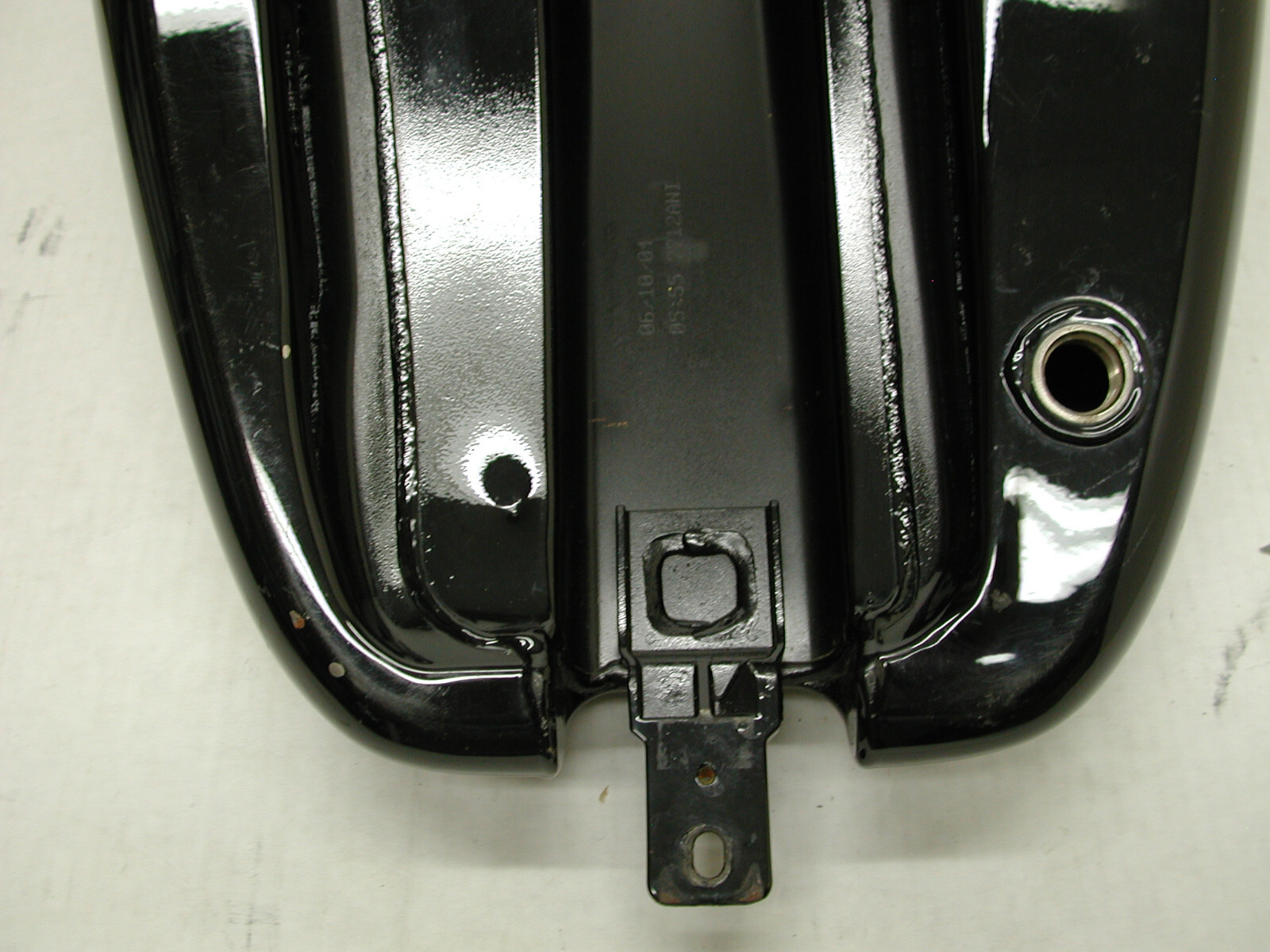 HARLEY DAVIDSON Softail Heritage Fat Boy 2003-2010 OEM Black Fuel Gas ...
