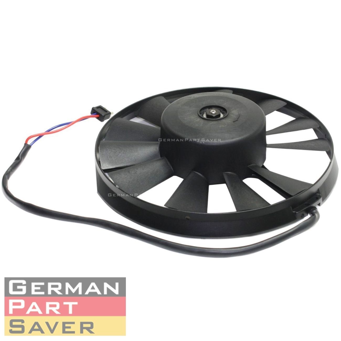 Radiator Auxiliary Cooling Fan Motor Assembly For Mercedes 190E 300CD ...