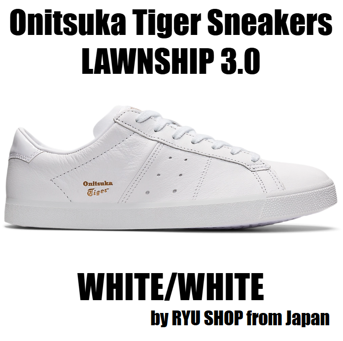 Onitsuka Tiger Sneaker LAWNSHIP 3.0 1183A568.100 WHITE / WHITE | eBay