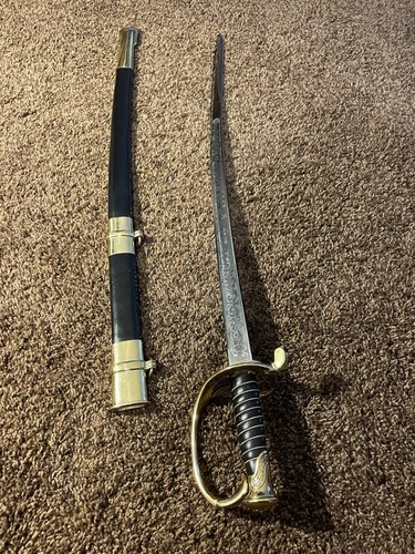 Model 1850 Foot Officer's Sword Repro | eBay