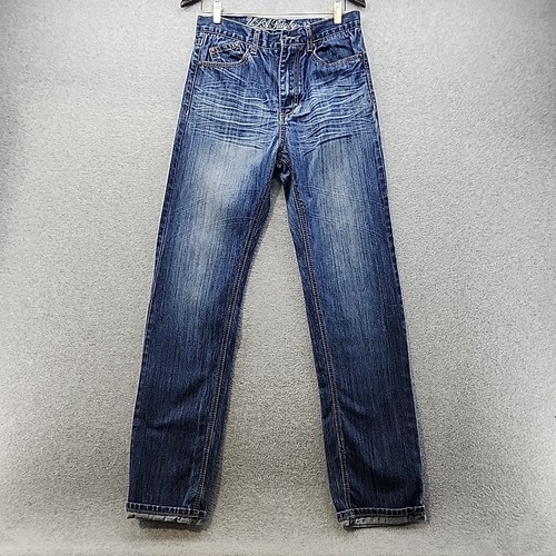 U.S.A Rugby Jeans Denim Jeans Size 32 Dark Wash FRONT BUTTON NOT ...