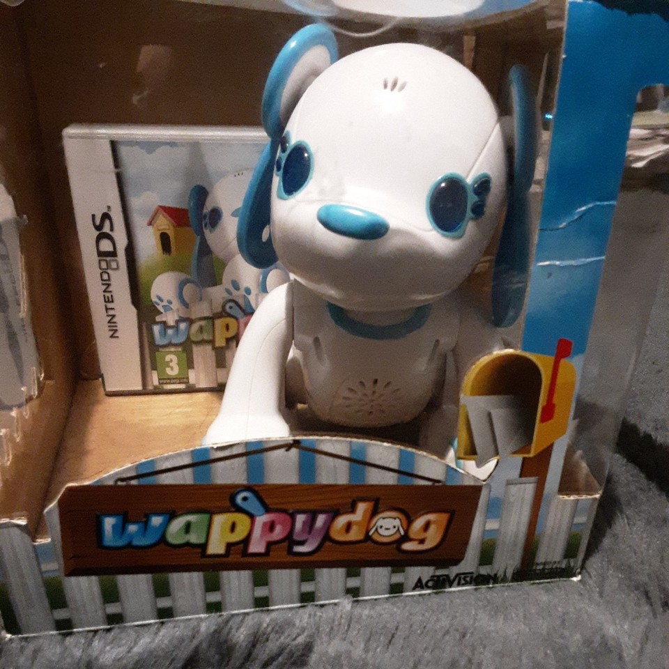 WappyDog (Nintendo DS, 2011) Interactive Pet Robot Wappydog Activision ...