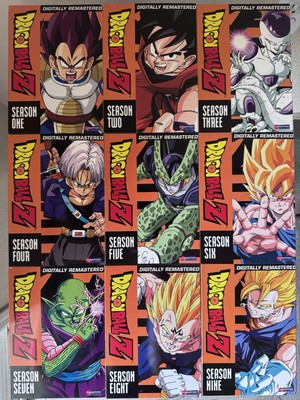 Dragon Ball Z (DBZ) Complete Series DVD Set (Seasons 1-9) GREAT ...
