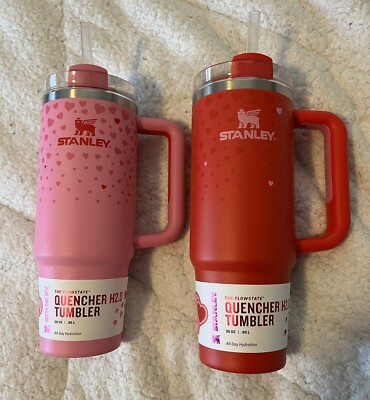 Stanley Target Valentine's Day Sweet Hearts / Ruby Hearts Tumbler 30oz ...