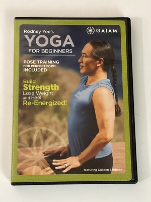 Rodney Yee YOGA FOR BEGINNERS DVD Pose TRAINING for WEIGHT LOSS WORKOUT ...