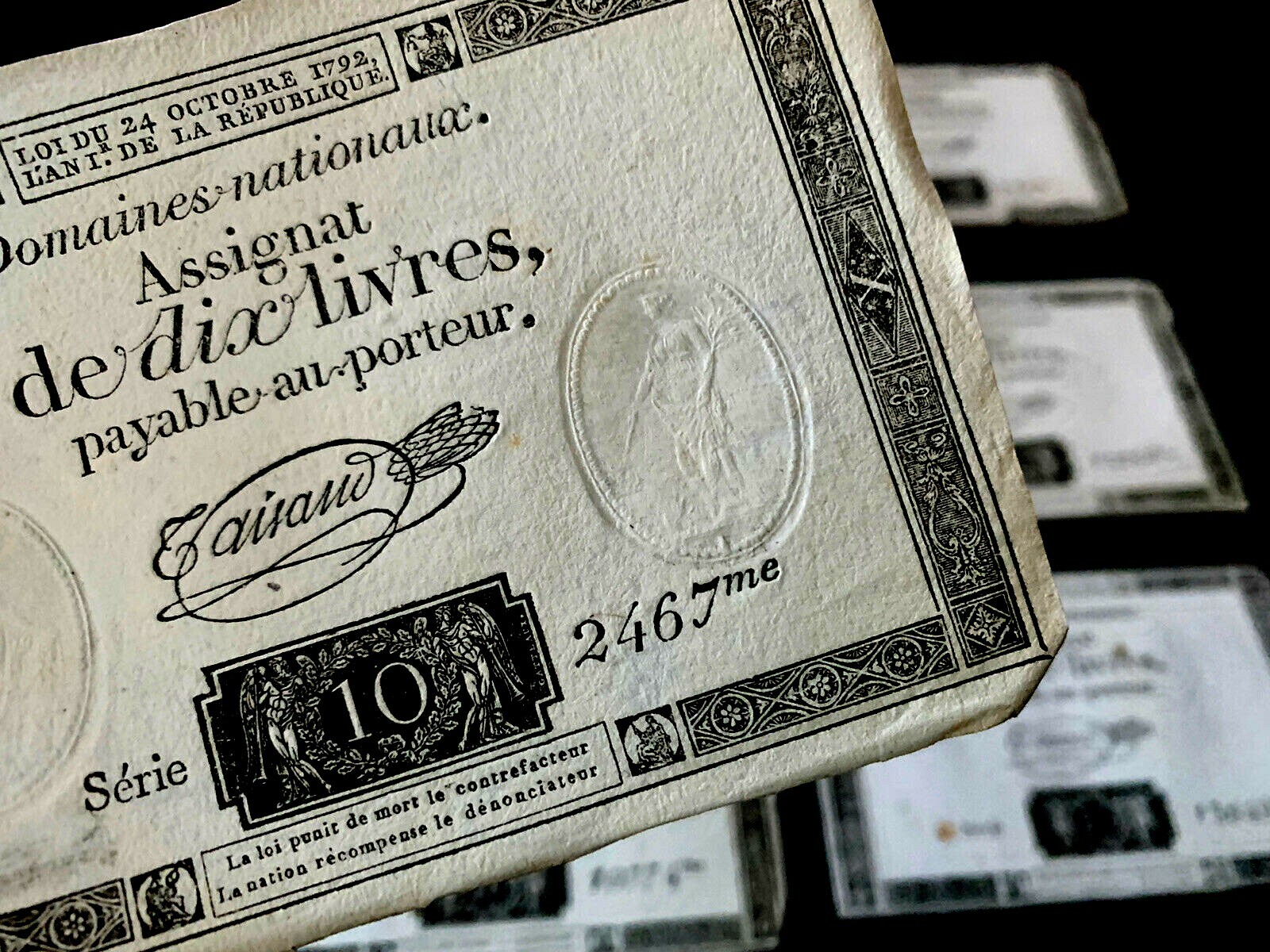 FRENCH REVOLUTION MONEY 1792 | eBay