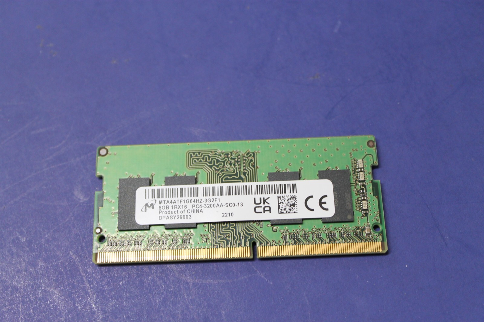 NEW Micron 8GB 1Rx16 PC4-3200AA DDR4 Laptop Memory Ram MTA4ATF1G64HZ ...