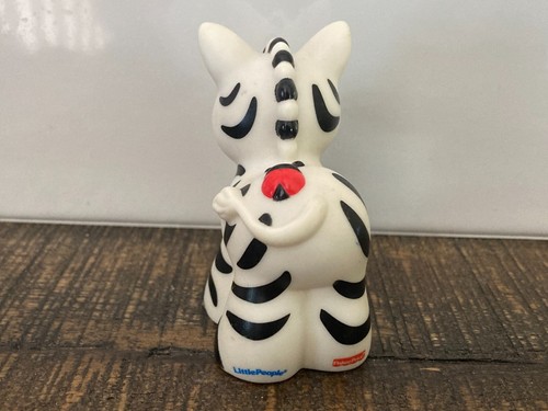 Fisher Price Little People Zebra w/ Ladybug Zoo Animal Lady Bug Toy ...
