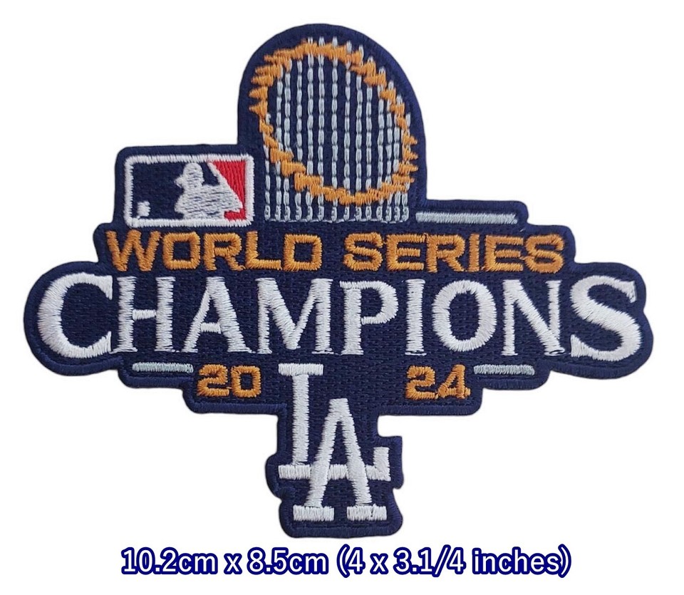 Los Angeles Dodgers MLB-Baseball Logo Embroidery Patches Iron, Sewing ...
