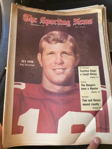 Sporting News 1969 - OHIO STATE FOOTBALL - Rex Kern | eBay