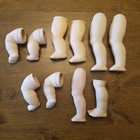 Vintage Ceramic Legs Lot Of 10 Doll Making Diy Unique Crafting | eBay