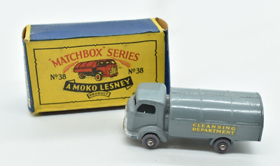 Lesney/Matchbox - No. 38 A, KARRIER REFUSE TRUCK, Original B4 Box, 1957 ...