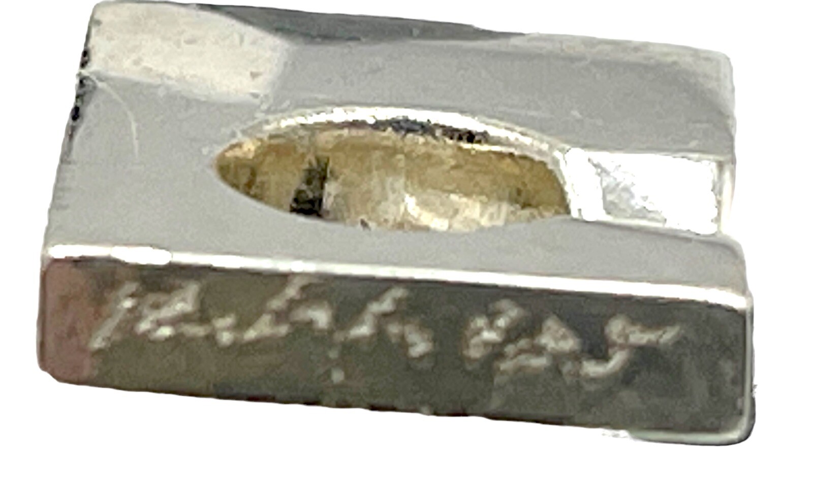 RARE PATRICIA VON MUSULIN STERLING SILVER CLASP MULTICOLOR JADE CUBE ...