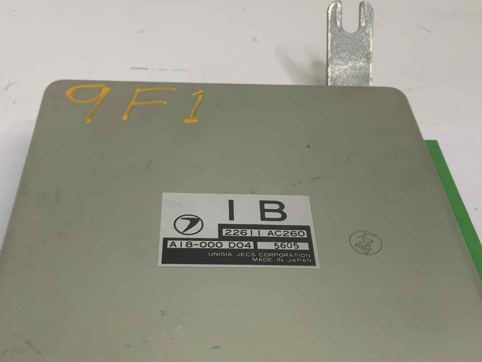 95 Subaru Impreza Engine Brain 22611-AC260 Elec Cntrl Mod Behnd RH Dash ...