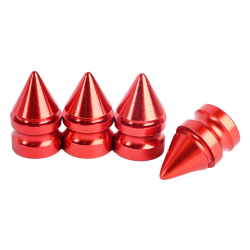 4x 8-Color Metal Spike Wheel Tire Valve Stem Caps For Car/bike/truck ...
