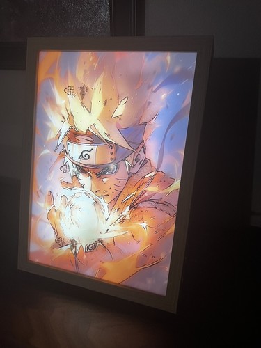 Naruto Anime LED Light Picture Frame (9”x 12.5”) | eBay