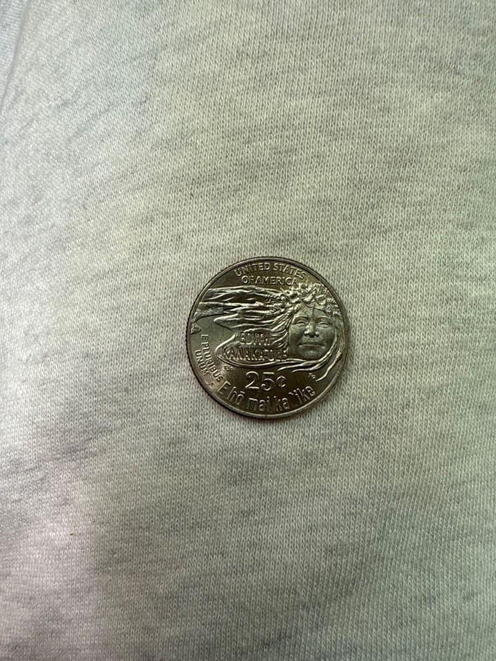 RARE ERROR COIN. 2023 P Edith Kanaka'ole American Women Quarter Error ...