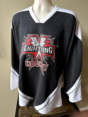 Teamwork Athletic Apparel (XL/46-48) Multicolor LIGHTNING #31 Hockey ...