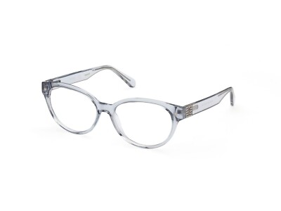 GUESS Originals GU8245 086 Blue Plastic Cat Eye Eyeglasses Frame 55-16 ...