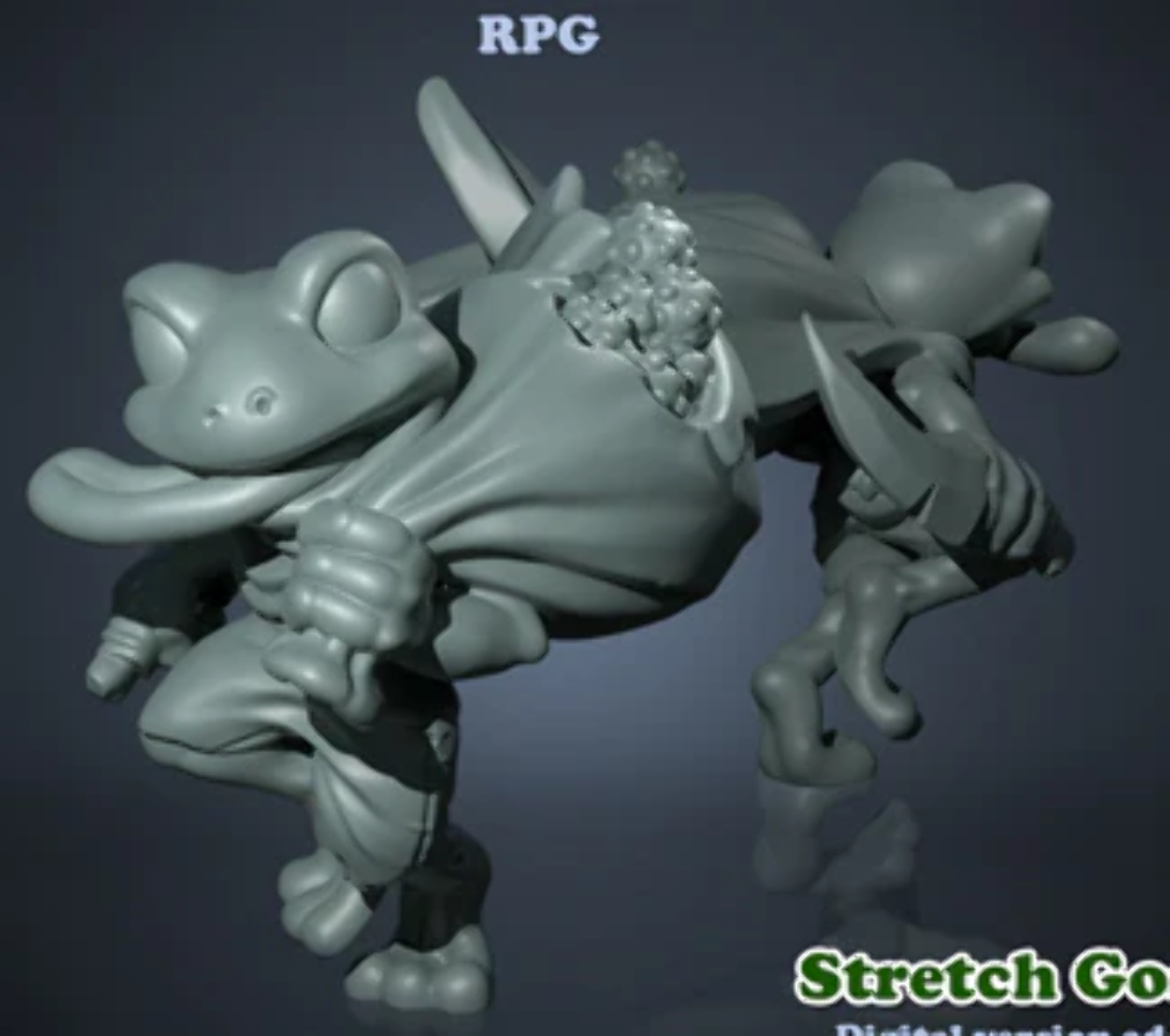 Frogfolk RPG Thief | eBay