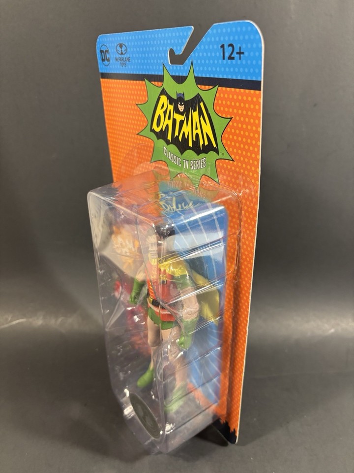 2021 MCFARLANE BATMAN 66 CLASSIC TV SERIES UNMASKED ROBIN 6" FIGURE ...