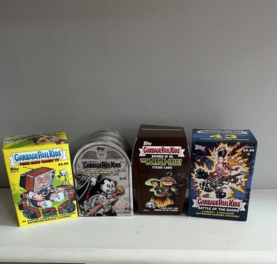 GARBAGE PAIL KIDS BATTLE OF THE BANDS PS TRASHY TV 4 Empty Blaster ...