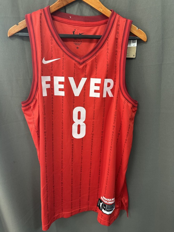 Signed Jersey Sophie Cunningham Indiana Fever Basketball AUTO BAS ...