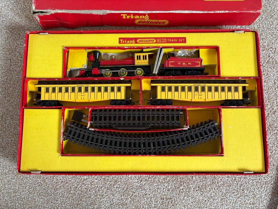 TRIANG RS 37 Davy Crockett Train Set | eBay UK
