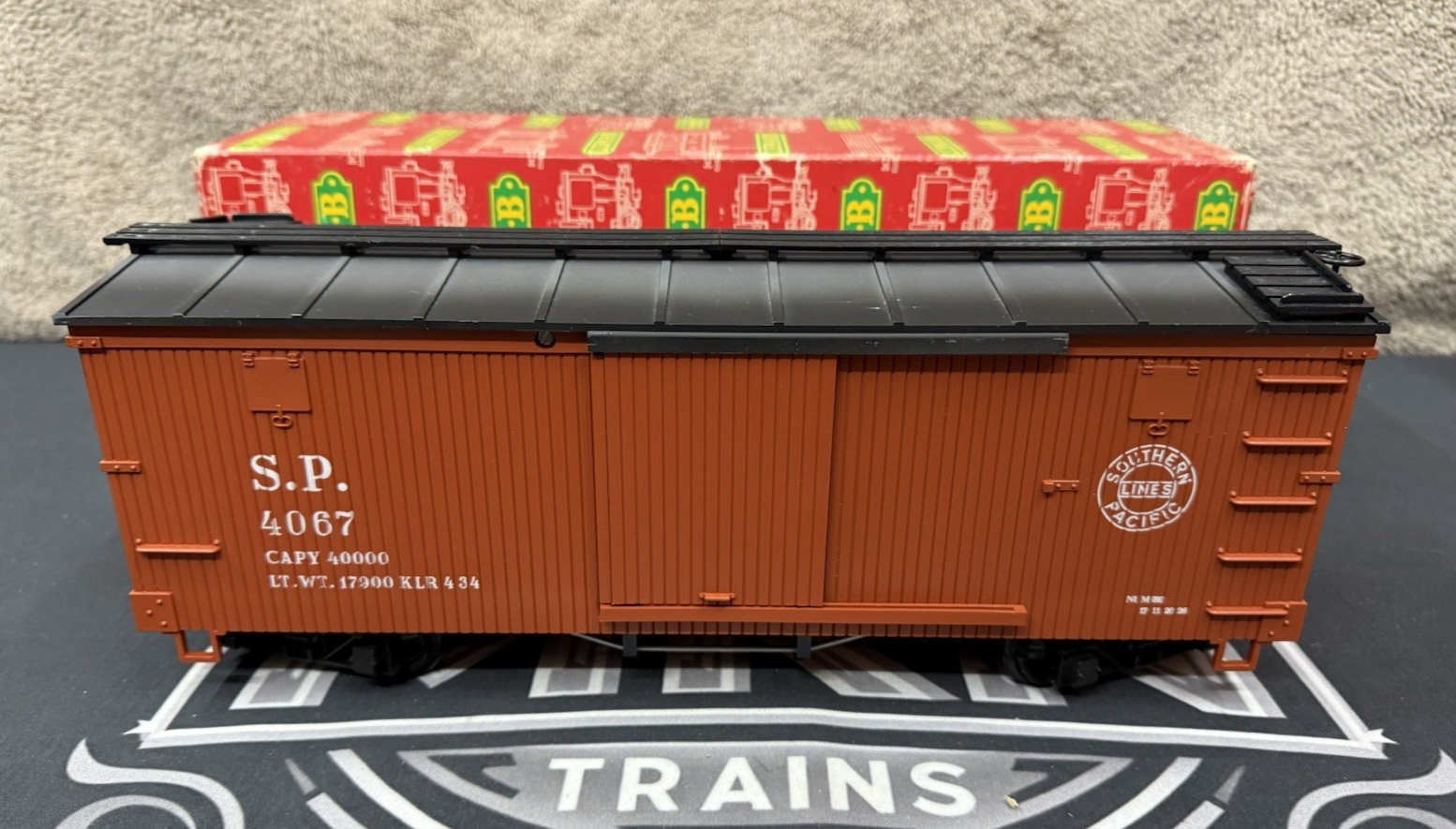 LGB 4067 Southern Pacific G Scale Box Car New/BOX Old Stock | eBay