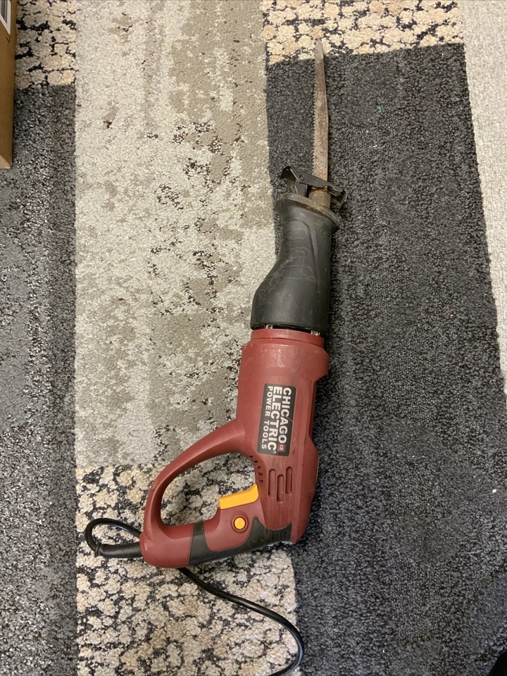 Chicago Electric 62370 Variable Speed Rotating Reciprocating Saw | eBay