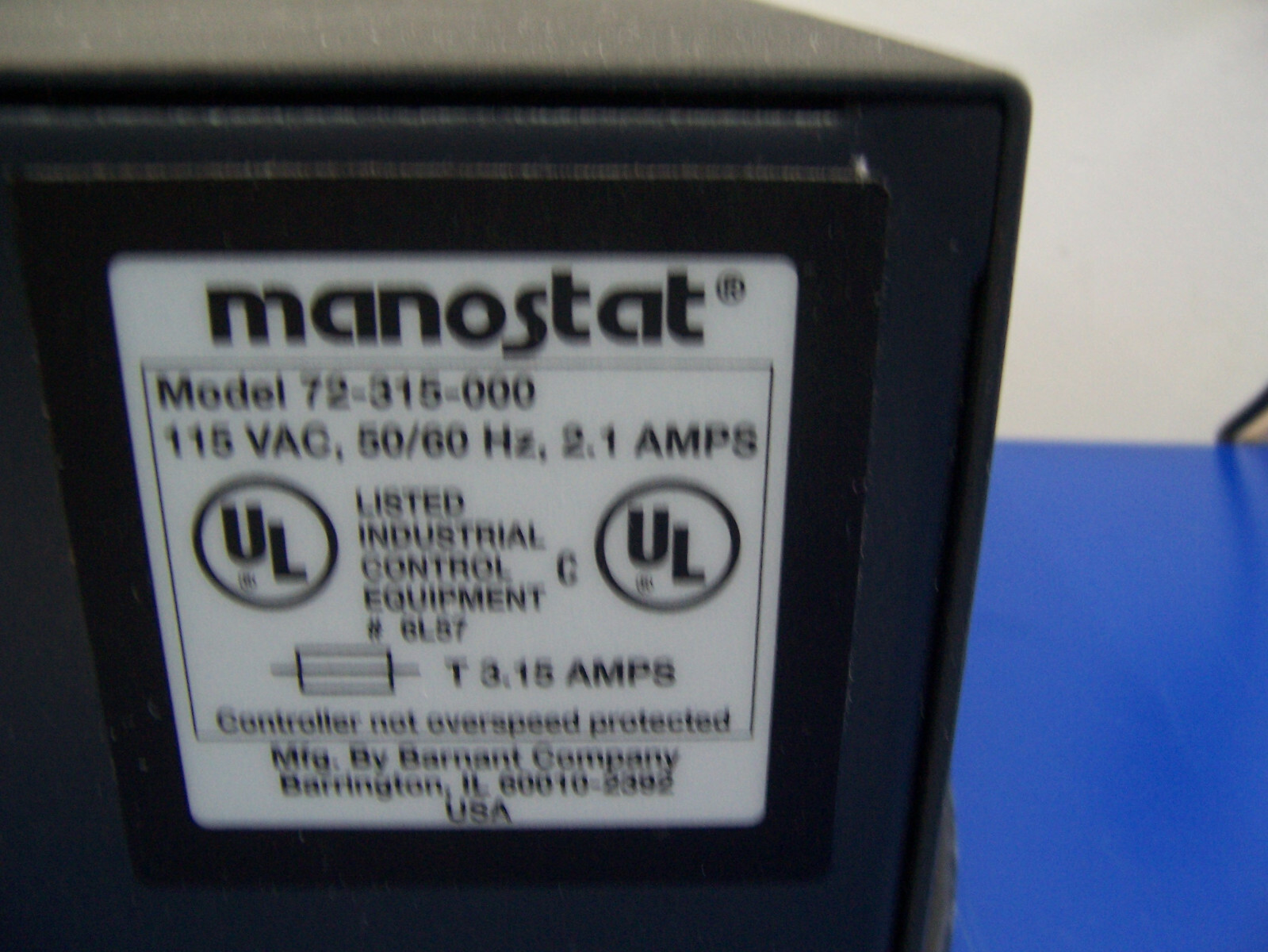 12054 Manostat 72-315-000 Varistaltic pump plus | eBay