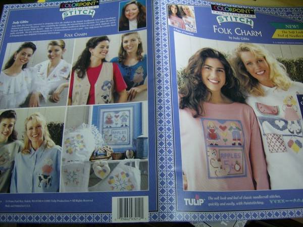 Tulip Brand Colorpoint Paint Stitching Craft Iron-On Transfer Book Your ...