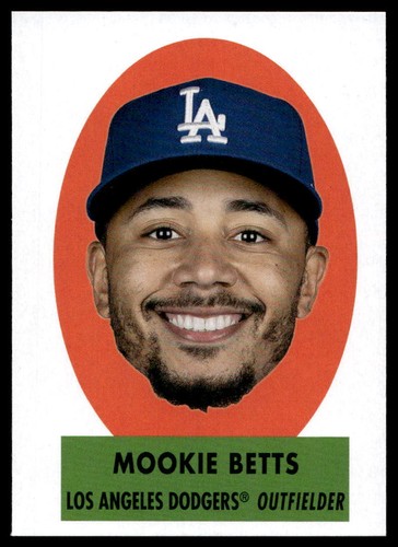 Mookie Betts 2021 Topps Archives 69PO-3 1963 Topps Peel-Off Dodgers | eBay